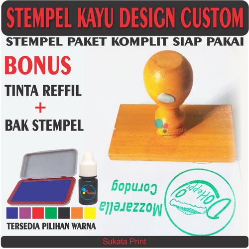 Jual Cetak Stempel Kayu Ukuran Jumbo Desain Custom - Ukuran Custom ...