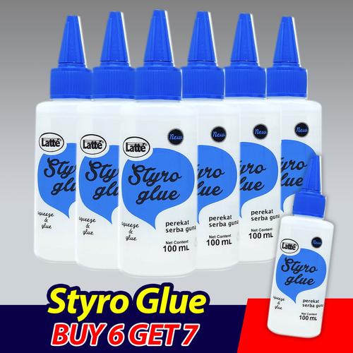 Jual latte styro glue 100ml lem prakarya spt uhu joyko twist 6x ...