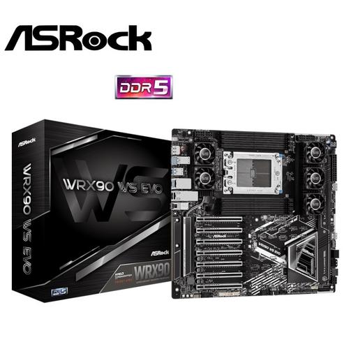 Jual ASROCK WRX90 WS EVO Motherboard AMD WRX90 sTR5 DDR5 EEB ...