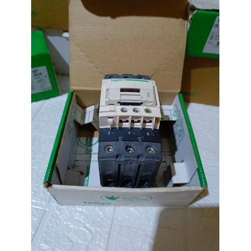 Jual CONTACTOR SCHNEIDER LC1D50AM7 3P - 440V - 50A - 220V AC COIL ...