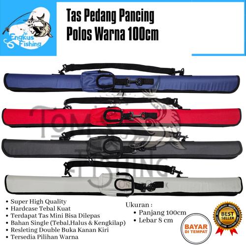 Promo Tas Pancing Model Ped@ng / S@murai Polos Warna 100cm Tas Mini ...
