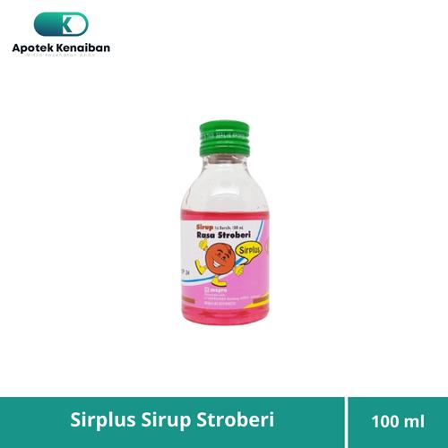 Promo SIRPLUS SIRUP RASA STRAWBERRY 100 ML / PEMANIS OBAT - Kota ...