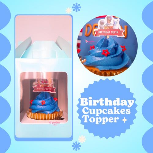 Jual Custom Birthday Cupcakes Topper - Premium Box - Jakarta Selatan ...