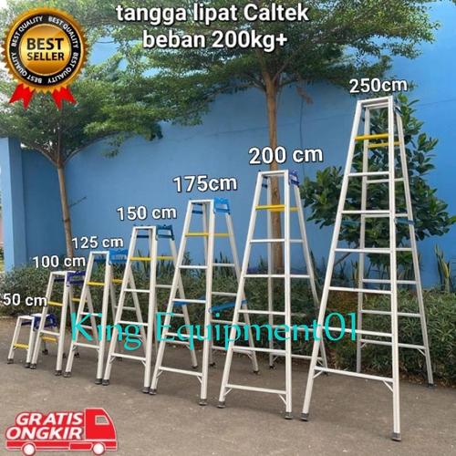 Jual Tangga aluminium / tangga lipat tebal bahan 1,35 mm multifungsi ...