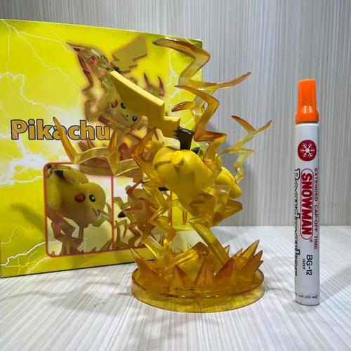 Jual mainan static figure pokemon pikachu pocket monster with diorama ...