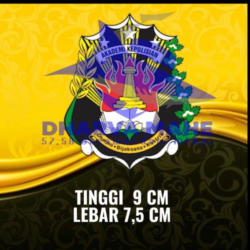 Jual Akpol, Stiker Akpol, Stiker Akademi Kepolisian, stiker polisi ...