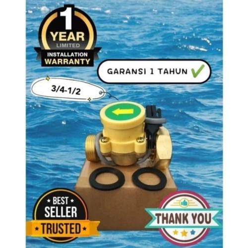 Jual Flow Switch Water Pompa Air 3/4" x 1/2" Saklar Otomatis - Jakarta ...