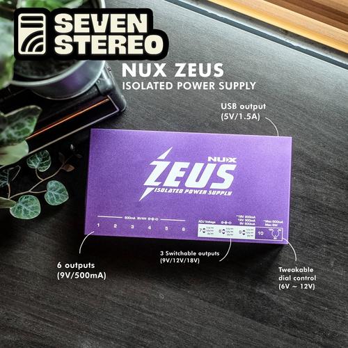 Jual Nux ZEUS Guitar Bass Pedal Power Supply - Kota Bandung - SEVEN ...