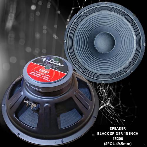 Jual Speaker Black Spider 15 Inch 15200 MZ - Kota Pontianak - ELECTRO ...
