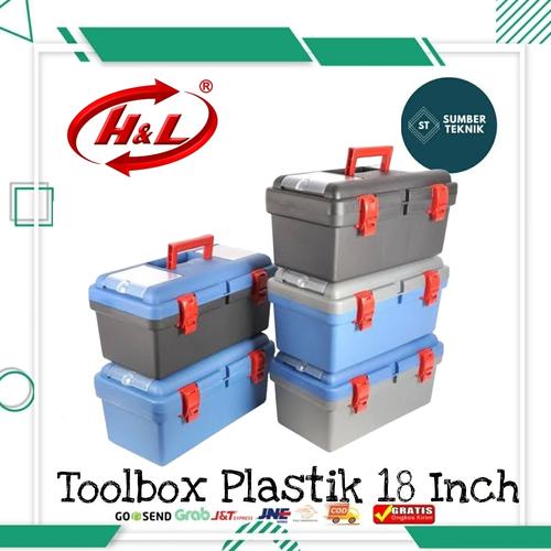 Jual HL Toolbox Besar 18 Inch Tool Box Kotak Perkakas Tempat ...