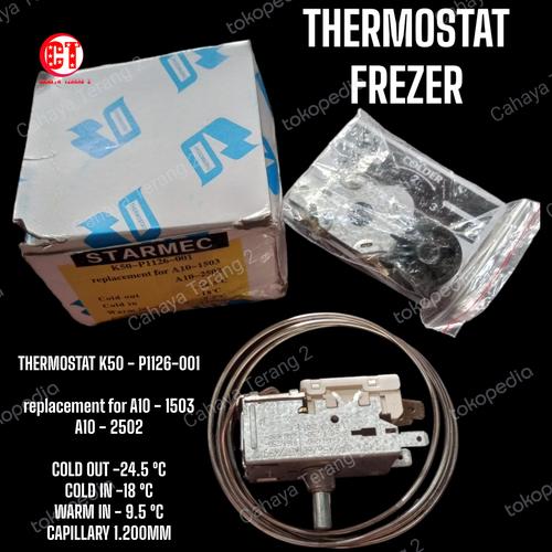 Jual Thermostat K50-P1126-001 Thermostat Frezer Thermostat K50 FREEZER ...