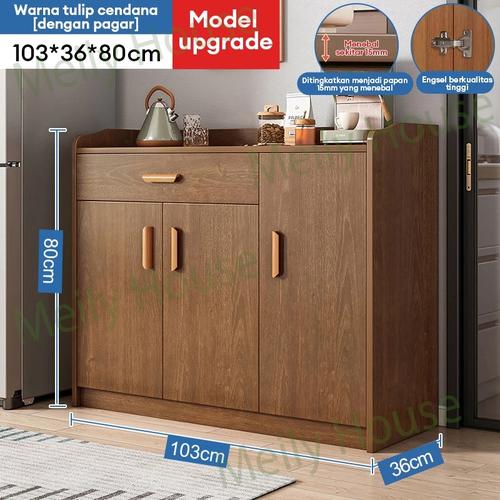 Jual Lemari Kabinet Dapur / Lemari Kabinet Kayu / Bufet Lemari Dapur ...