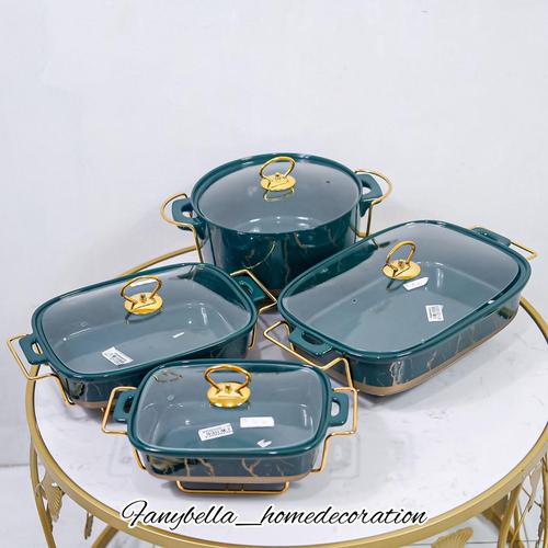 Jual Prasmanan set 11 inch 13 inch 15 inch Petak Oval Hijau Mewah ...