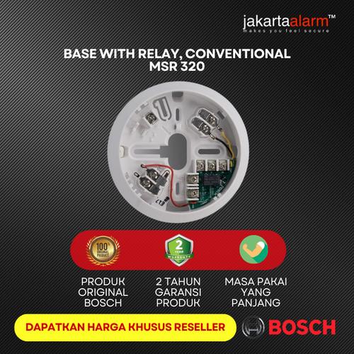 Jual BOSCH Intrusion Alarm Relay Base Konvensional MSR 320 - Jakarta Selatan - jakartaalarm ...