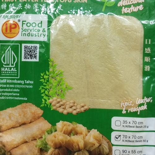Jual kulit tahu/kembang tahu buat gulung merk IP 50gr - Kota Surabaya ...