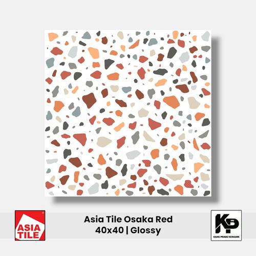 Jual Keramik ASIA TILE Osaka Red 40x40 - Jakarta Pusat - Putra Prabu ...