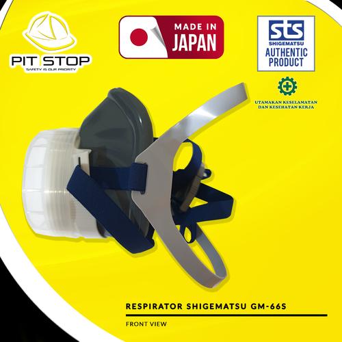 Jual Masker Respirator Shigematsu GM 66S Safety Filter Gas Mask Anti ...