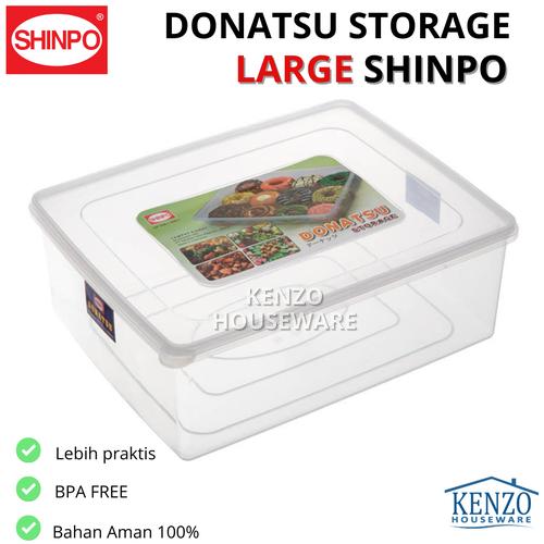 Jual Kotak Donat Plastik Tempat Wadah Makanan Donatsu Medium Large ...