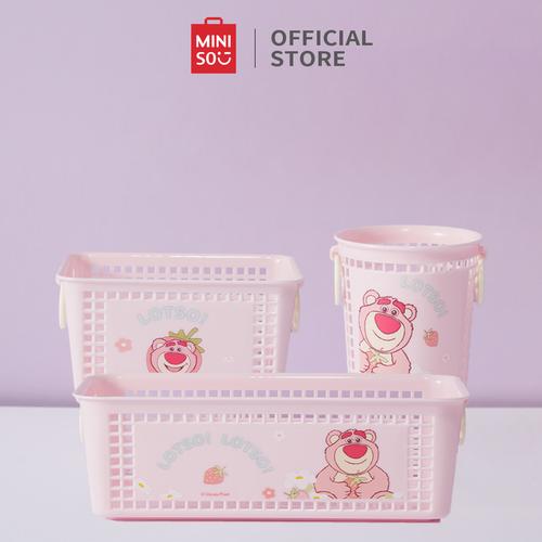 Promo MINISO x Disney Kotak Penyimpanan Lotso Round/Square Storage ...
