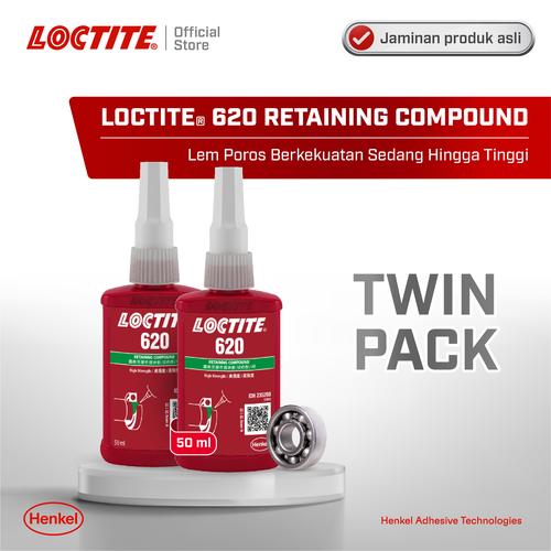 Promo Henkel LOCTITE 620 Retaining Compound Lem Bearing Shaft - 50 ml ...
