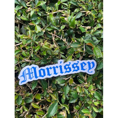 Jual MORRISSEY Font : Sticker Band MORRISSEY Logo Font (BOOTLEG) - Kab ...