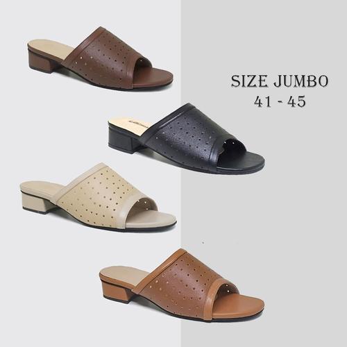 Jual Big Size - Sendal Ukuran Jumbo Besar / Sandal Heels Clog Pesta ...