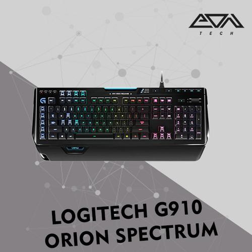 Jual Logitech G910 Orion Spectrum RGB Mechanical Gaming Keyboard - Kota ...