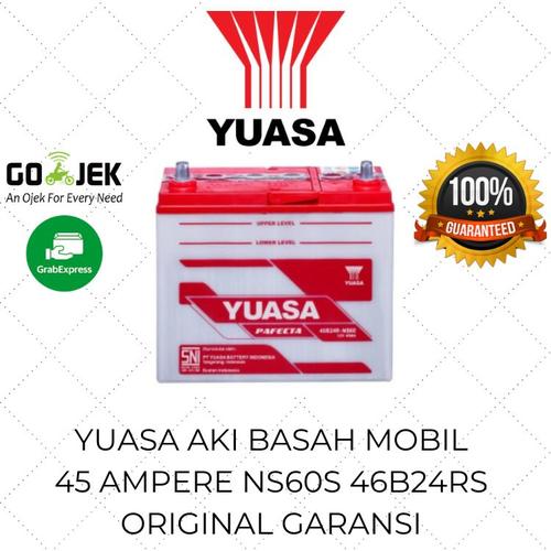 Jual YUASA PAFECTA Aki Basah Mobil CRV STREAM GENIO TIMOR 45Ah 12V NS60S 46B24RS - Jakarta Barat ...