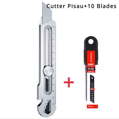 Jual Cutter Besi Alat Pemotong Logam Presisi ada Ukuran 18mm Kater ...