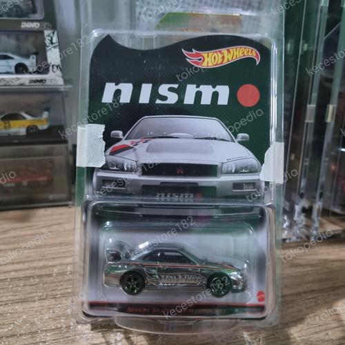 Jual Mainan Diecast Hot Wheels RLC Nissan Skyline R34 Nismo holo 3D ...