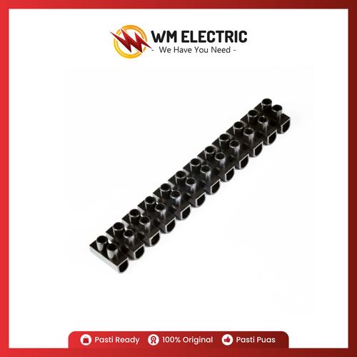 Promo Terminal Blok Krustin 10mm 10 Ampere Hitam Klustin Plastik - Kab ...