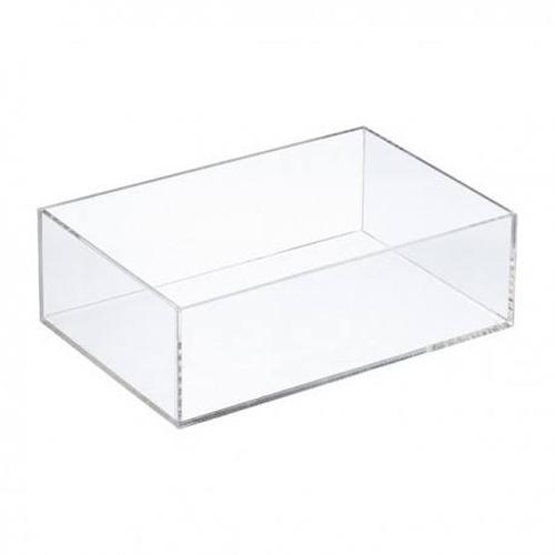 Jual Acrylic box 3mm bening persegi tutup semua bagian 20 x 20 x 10 cm ...