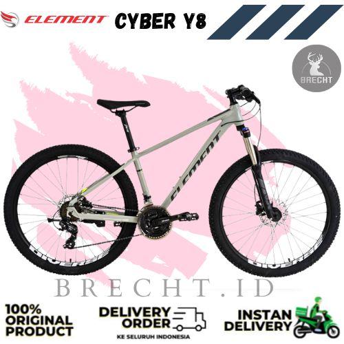 Jual Sepeda Gunung MTB Element Cyber Y8 Size 27.5 Inch - Black Gold ...
