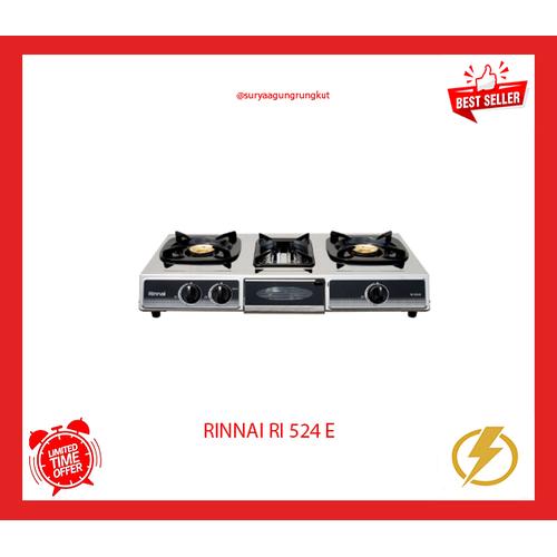 Jual KOMPOR GAS RINNAI 3 TUNGKU STAINLESS RI - 524 E - Kota Surabaya ...