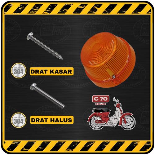 Jual BAUT SKRUP STAINLESS MIKA SEIN RETING HONDA C70 MODEL MIKA CANDI ...