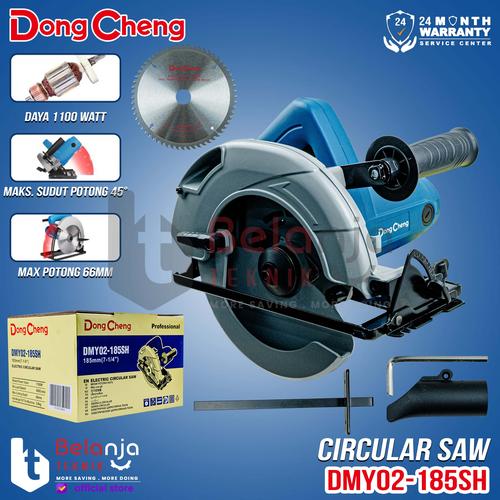Promo Dongcheng Mesin Circular Saw 7 In DMY02-185SH Sirkel Potong Kayu ...