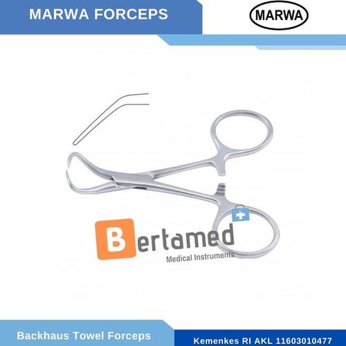 Jual Backhaus Towel Forcep / Duk Klem / Penjepit Kain / Towel Clamp - 9 ...