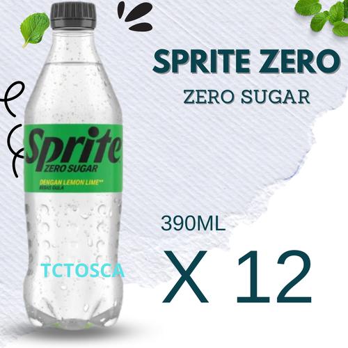 Jual Sprite Zero | Zero Sugar 390ml 1 Karton isi 12 Botol - Sprite ...