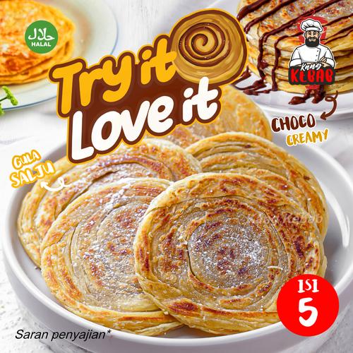 Jual ROTI MARYAM / ROTI CANAI / ROTI CANE KANGKEBAB CEMILAN FROZEN ...