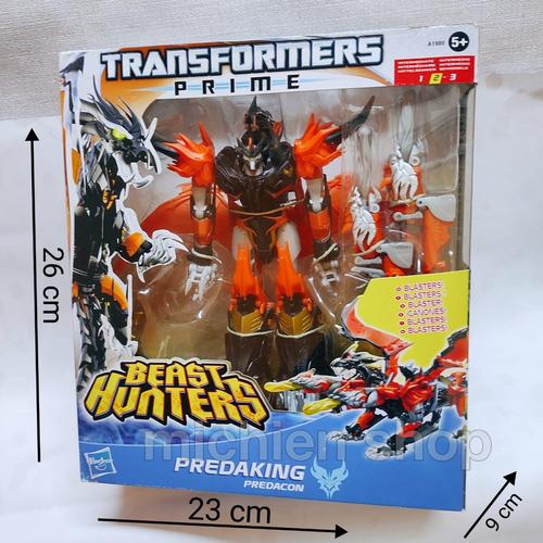 Jual Transformers Prime Beast Hunters Voyager Class Predaking Figure 6. ...