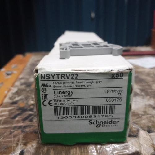 Jual TERMINAL BLOK SCHNEIDER NSYTRV22 SCREW TERMINAL BLOK 2,5MM - Kota ...