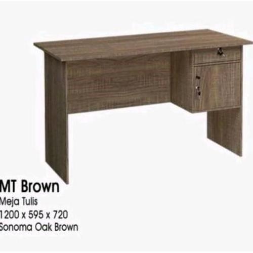 Jual Ready Stok Meja Kantor Meja Kios Belajar Kayu Panel Mt 200 Meja ...