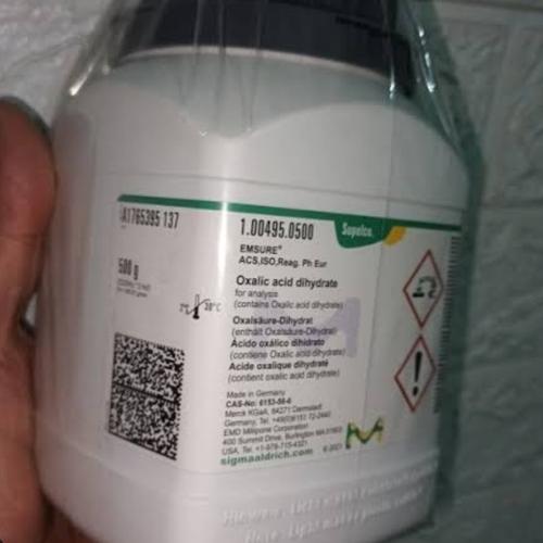 Jual Merck 1.00495.0500 OXALIC acid dihydrate cap 500gr - Kota Bekasi - Parnado Lab | Tokopedia