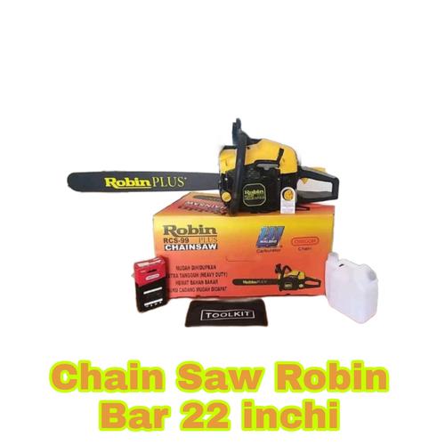 Jual Chainsaw Robin RCS 99 Plus chain saw 22 inch potong pohon gergaji ...