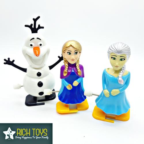 Jual Boneka Karakter Frozen Princess Set Anna Elsa Putar Jalan Mainan ...