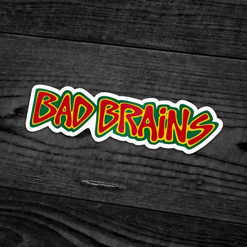 Jual BAD BRAINS : Sticker Band BAD BRAINS Logo Font (BOOTLEG) - Kab ...