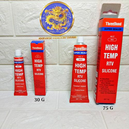 Jual Lem Gasket Threebond Super Sealer No 2 Red/Lem Mesin Threebond Red ...