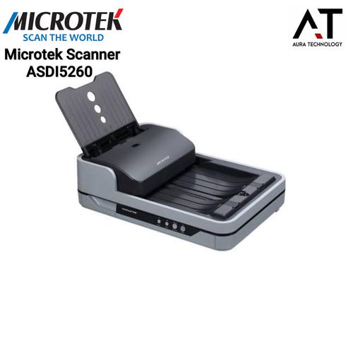 Promo Scanner Microtek ASDI5260 F4/A4/LEGAL ADF + Flatbed Scanner Cicil ...