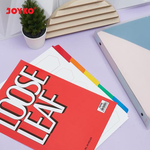 Promo Joyko Loose Leaf Divider A5 B5 / Pembatas Binder Halaman Buku ...