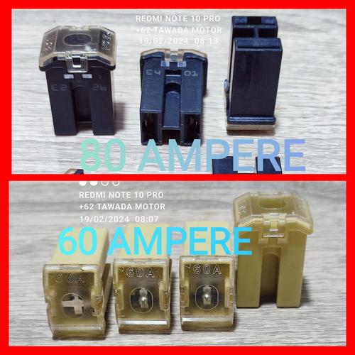 Jual FUSE SEKRING SIKRING PUSAT CENTER 60 AMPERE DAN 80 AMPERE ORIGINAL ...
